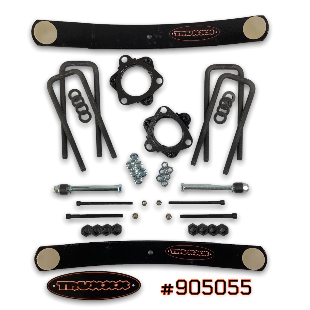 2005-2023 Toyota Tacoma PreRunner 3.0" Front & 1-1.5" Rear Add-A-Leaf ...